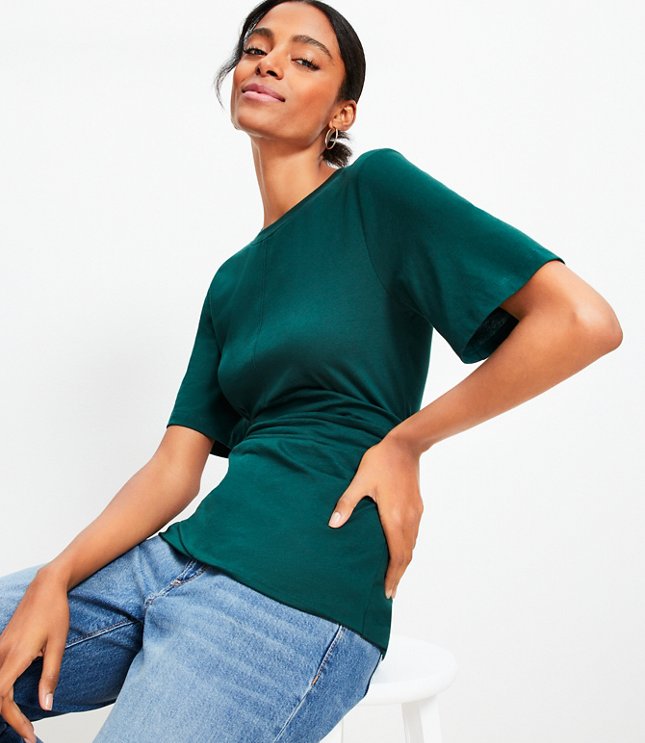 Women's Green Tops | Loft