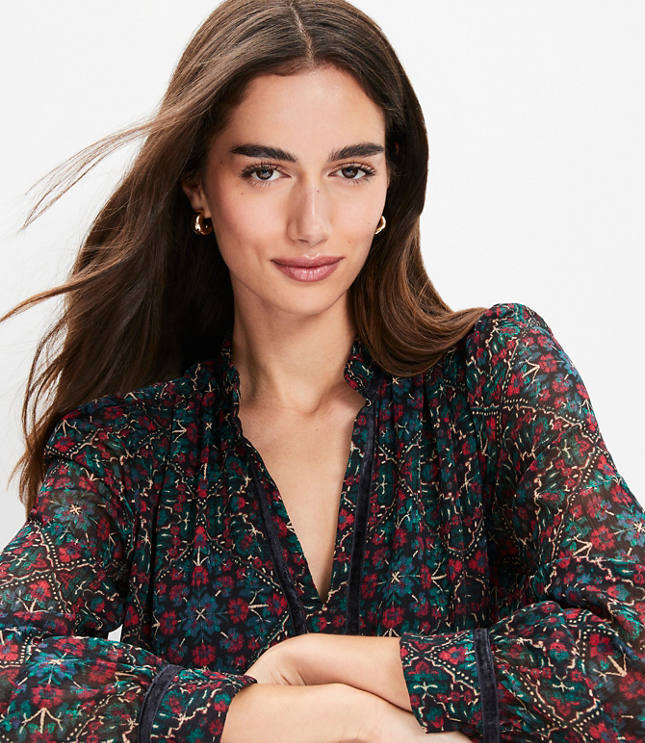 Floral Print Blouses | Loft