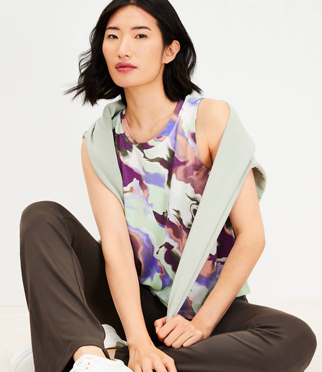 Lou & Grey Jersey Swingy Tank