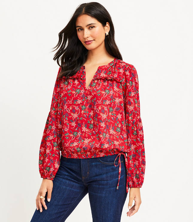 Women's Red Blouses & Shirts | Loft