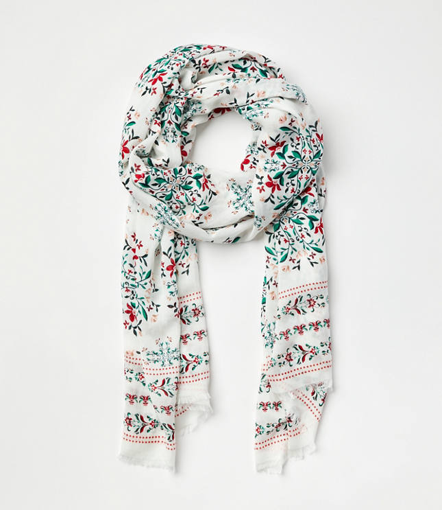 Floral Scarf