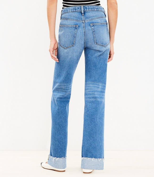 Slouchy Boyfriend Jeans in Classic Mid Wash