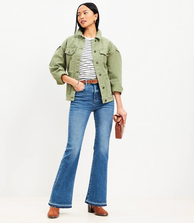 Flare Jeans for Women: Crop, High Waist & More | Loft