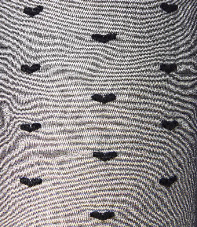 Heart Sheer Tights