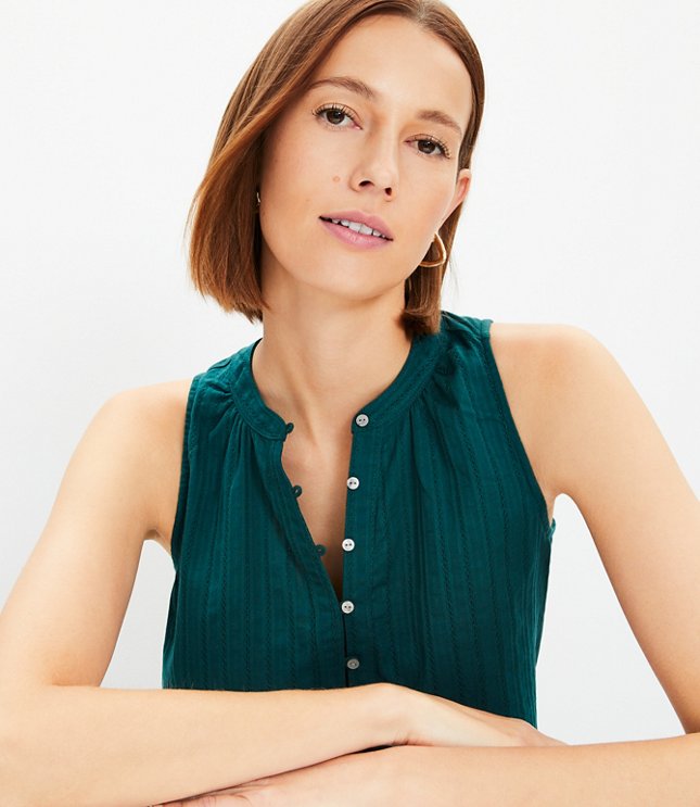 Women's Green Tops | Loft