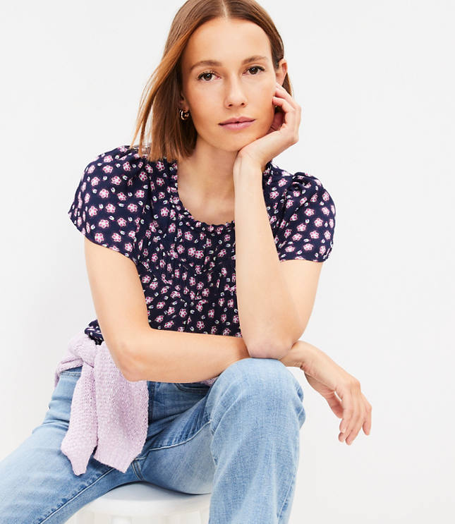 Ruffle Blouses for Women | Loft