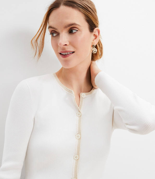 Women's White Cardigan Sweaters | Loft