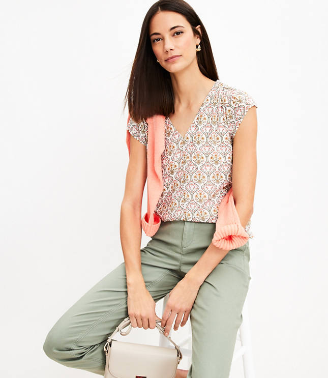 Women's Ivory Tops | Loft