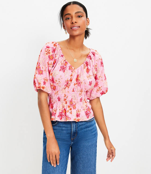Women's Pink Tops | Loft