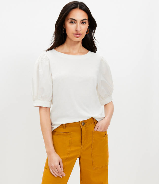 Women's Ivory Tops | Loft