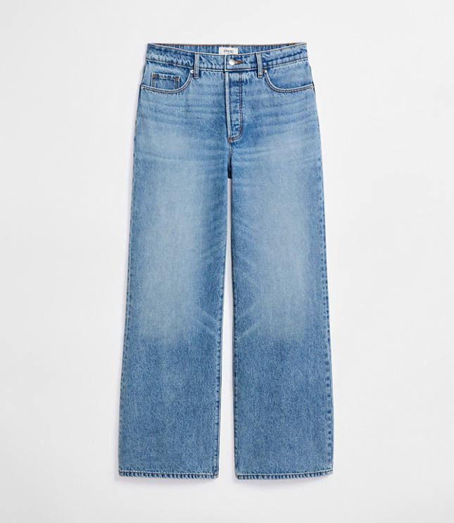 Rivete Tall High Rise Wide Leg Jeans in Light Wash