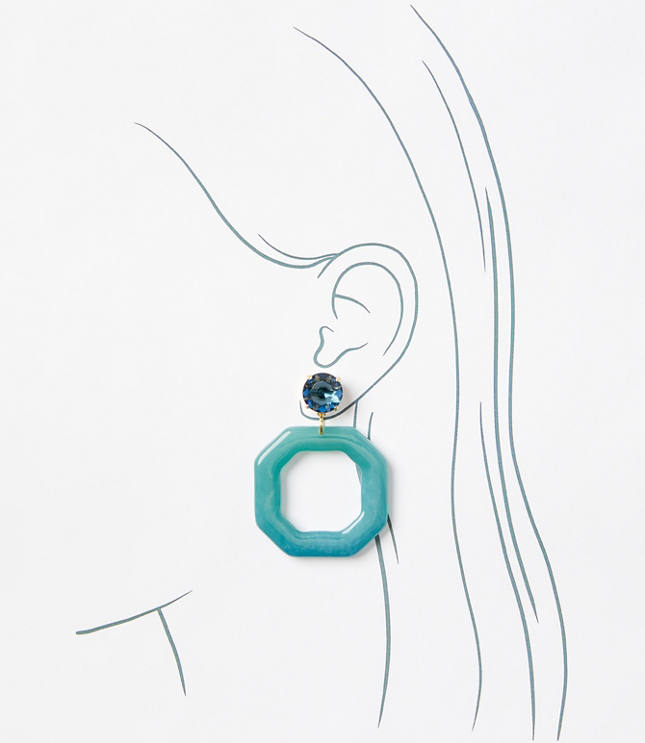 Square Statement Earrings
